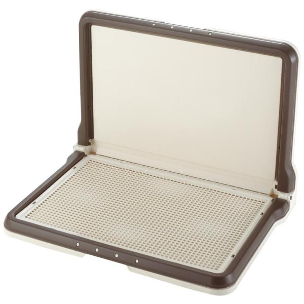 ・背面が高いので、尿の飛び散りを防止します。・シーツのかみちぎりや引っかきなどのいたずらを防ぎます。・プラスチック製なので、水洗いできてお手入れ簡単です。・滑り止め付きなので、ズレにくく床をキズつけません。・適応体重：12kg以下・適応種：...