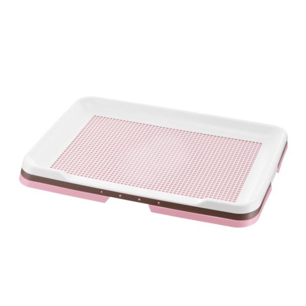 ・メッシュをつけて、シーツのかみちぎりや引っかきなどのいたずらを防ぎます。・しつけが終われば、メッシュを外してシーツトレーとして使えます。・オシッコが流れやすく、コーナーに汚れが溜まりにくい形状なので、お掃除ラクラク！・枠にメッシュをセット...