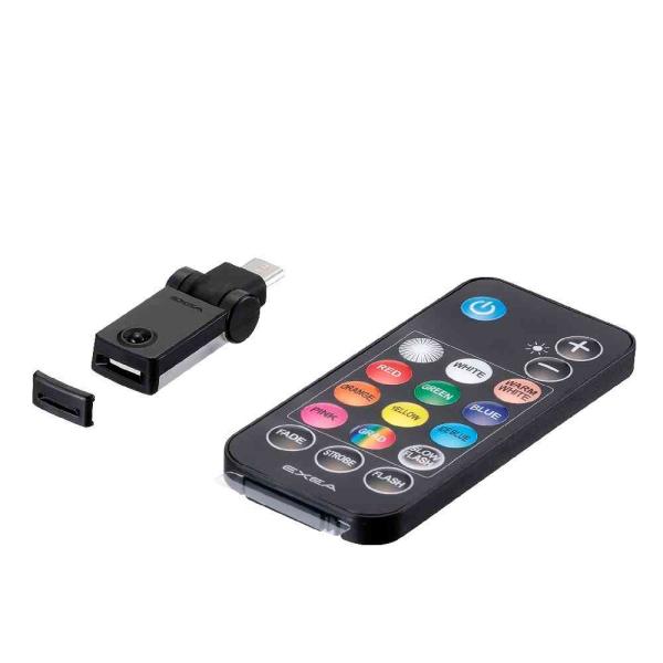 ●8色の単色点灯や点滅パターンをリモコンで操作できるUSB-Cポート用のLEDライトです。●コンソールBOXやセンターコンソールなどの暗い場所を照らすのに最適です。●LEDを3つ搭載したライト部分は180°首振り機構なので、様々な方向を照ら...