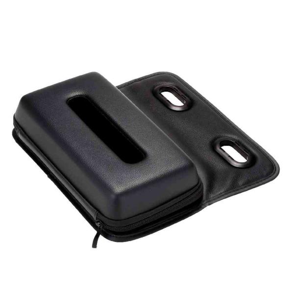 ●ヘッドレストに取付けるセミハードタイプのティッシュケースです。●車内に馴染む厚手の高品質シンセティックレザーを使用しています。●しっかり感があるセミハードタイプなので、ソフトパック、ボックスがつぶれにくく、ティッシュを取出す際に破れにくい...