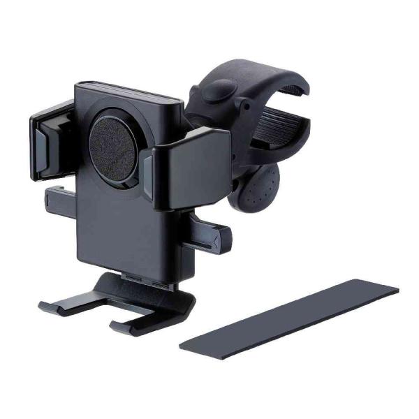 ●アシストグリップ取付けで視界を妨げにくいスマートフォンホルダーです。●ネジ式クリップのため、アシストグリップにしっかりと取付けできます。●目の高さに設置したスマートフォンは視線移動が少なく、画面を確認しやすいのでカーナビに最適です。●間接...