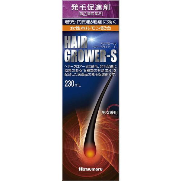 エストラジオール安息香酸エステル（女性ホルモン）を含む9種の有効成分の総合的な働きにより、若禿、生え際の薄毛、円形脱毛症、粃糠性脱毛症の他、発毛促進、育毛、脱毛の予防に効果を発揮する医薬品の発毛促進剤です。