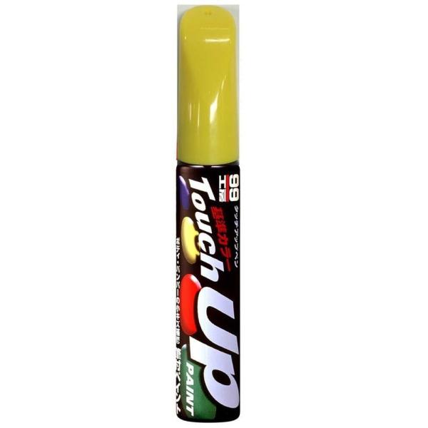 ボデーの小さなキズ・ハガレの補修に便利な筆付きカーペイント。