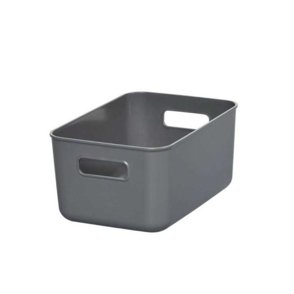 使い勝手のいい、やわらか素材の収納ボックス。