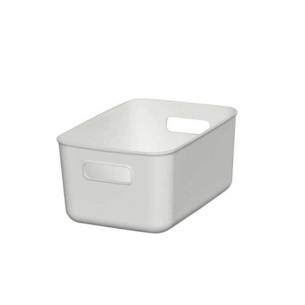 使い勝手のいい、やわらか素材の収納ボックス。