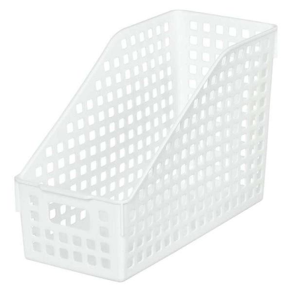 書類や本などを棚に分けて収納ができます。