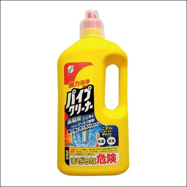 ニオイが気になる排水口を除菌・消臭髪の毛をきっちり溶かす