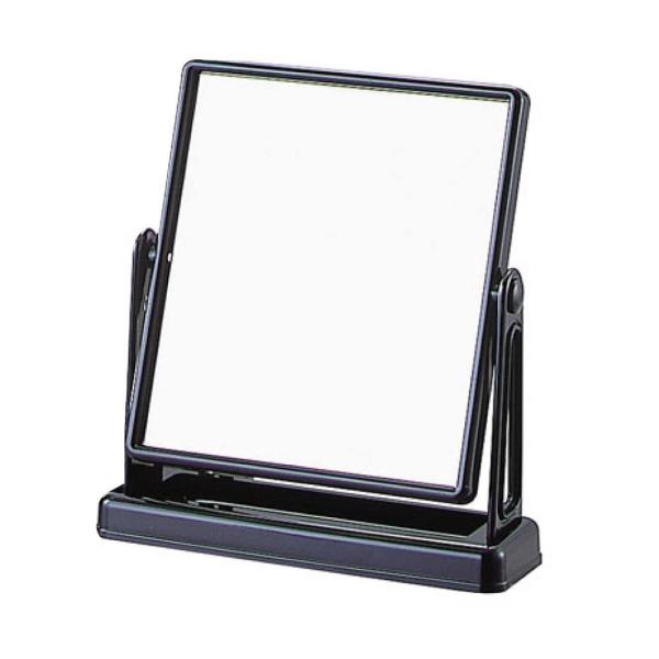 角度調節可能な小物入れ付き卓上ミラー鏡,ミラー,化粧,メイク,インテリア,卓上