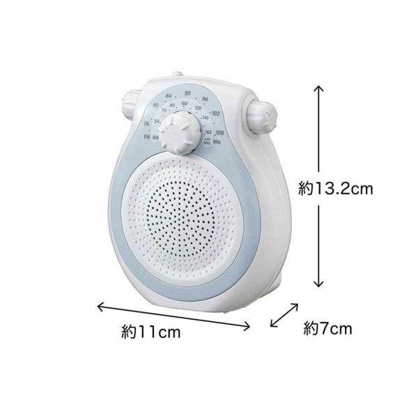 ●チューナー部:受信バンド:AM/FM　ワイドFM対応 ●実用最大出力:実用最大出力:約250mW ●防滴機能:防滴機能:防雨形 ●電源:乾電池:DC6V　単4形アルカリ乾電池×4本(別売) ●乾電池持続時間:ラジオ受信時:約29時間（アル...