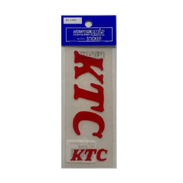 KTC 転写赤のステッカー