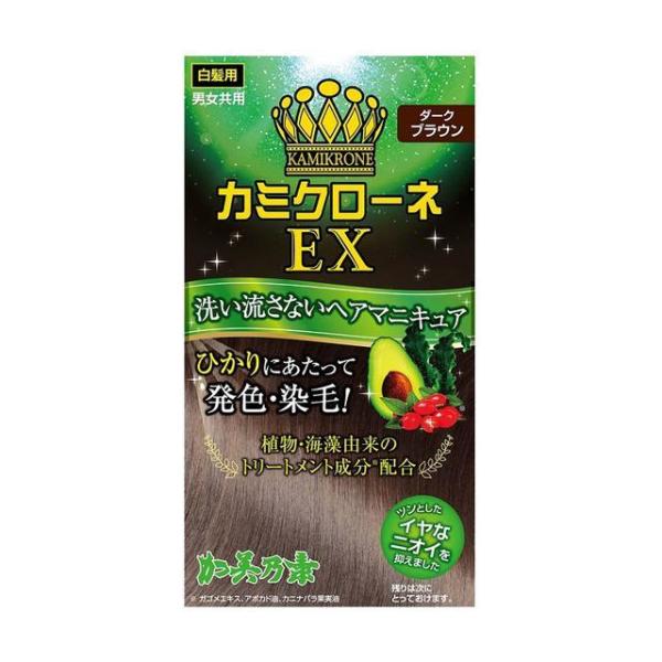 ・ひかりにあたって発色するひかり染毛と髪を傷めにくいマニキュア染毛を採用。カラーリング成分（酸性染料）が髪に浸透し自然な色合いに仕上げます。・１剤タイプで洗い流さないから、すぐに使えて簡単便利。・トリートメント成分（アボカドオイル※1、ロー...