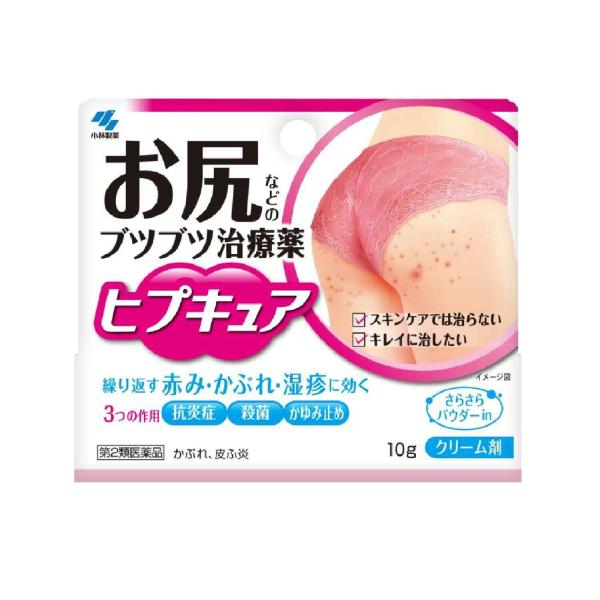 ●有効成分のはたらきで，お尻・太ももなどの気になるブツブツを改善する医薬品です ●殺菌成分が雑菌を殺菌し、繰り返すかゆみ・かぶれ・湿疹の治療を助けます ●さらさらパウダー配合で、べたつきにくいクリーム剤です