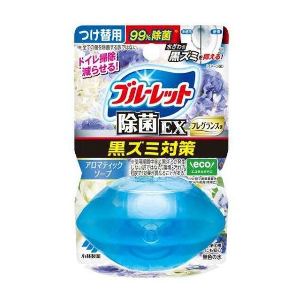 洗浄・防汚成分を配合。流すたびに便器表面をコートし、汚れの付着を抑える。