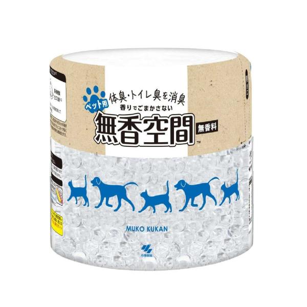 ●「ペット用無香空間TM」は、ペットの体臭やトイレ臭に特化した専用処方で、気になるニオイを効果的に消臭。 ●ペットの安全に配慮した容器設計。 ●香りを一切使用していない無香タイプの消臭剤です。 ●各種の消臭作用を持つアミノ酸系消臭成分を配合...