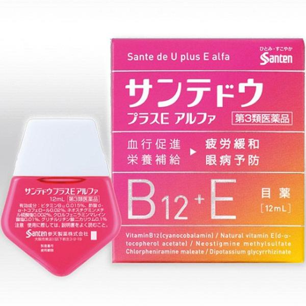 【第3類医薬品】参天製薬サンテドウ プラスEアルファ 12ml 【3個セット】買うならサンドラッグ!!疲れ目 充血 目のかすみ サンテ 疲れ目 充血 目のかすみ