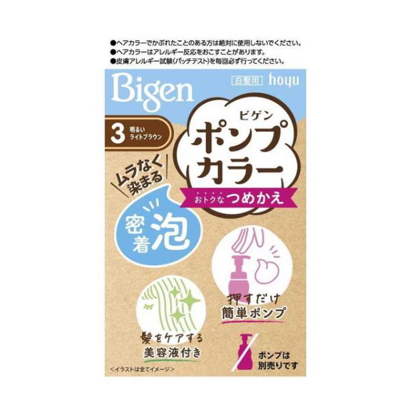 ●初めてでも使い方簡単！泡タイプの白髪染め●ハンドソープみたいなポンプだから使いやすい●密着泡でムラなくしっかり染まる●つめかえタイプで経済的●髪をいたわるアフターカラー美容液付き●艶やかな染め上がり●椿オイル、オリブ油、ホホバ油配合（毛髪...