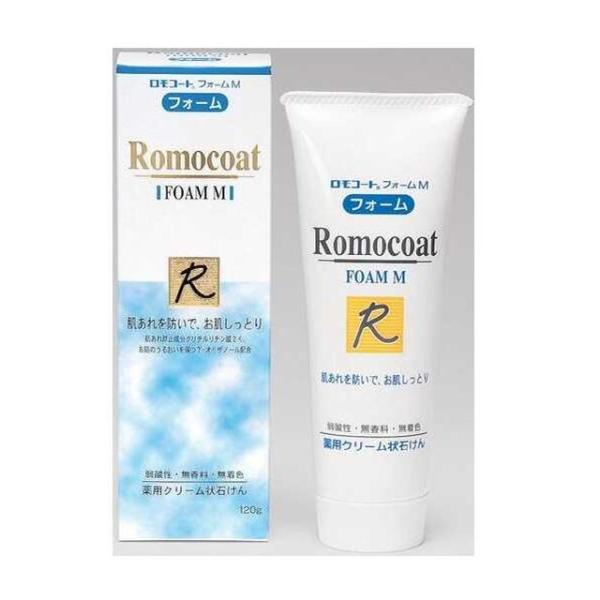 1.うるおいのあるお肌に仕上げる薬用クリーム状石けん　植物由来の保湿成分の働きで、しっとりとした洗い上がり2.ノンパラベンなので、お肌の弱い方、乾燥肌の方、敏感肌の方に特にお奨めします。3.弱酸性、無香料、無着色の低刺激性ロモコート、うるお...