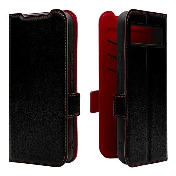 本製品は液晶画面側と背面側の両面を保護できる薄型で持ちやすい手帳型ケースです。フタの固定は開閉しやすいサイドマグネット式を採用しています。フタの表裏にEVAフォームを採用し端末を衝撃から保護します。※すべての衝撃から端末を保護できることを保...