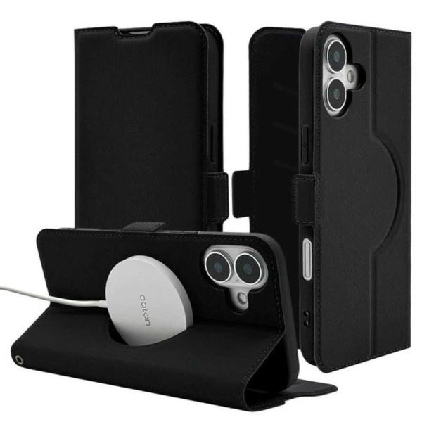 本製品は液晶画面側と背面側の両面を保護できるMagSafeリング付きの薄型で持ちやすい手帳型ケースです。ケースをつけたまま、MagSafeアクセサリを簡単に装着できます。※ワイヤレスチャージャー及びMagSafeアクセサリに対応するよう設計...