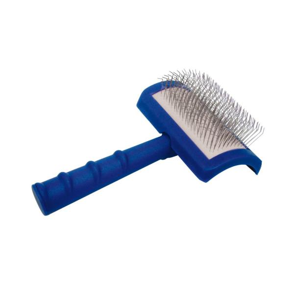 ・プロも驚く効率がよく、使いやすさ抜群のスリッカーブラシです。・軽量で、グリップ付きの長い持ち手は持ちやすく、手と手首にかかる負担と疲れを軽減します。・ピンも長めなので、アンダーコートにもしっかり届き、毛量が多く、届きにくいところにある毛玉...