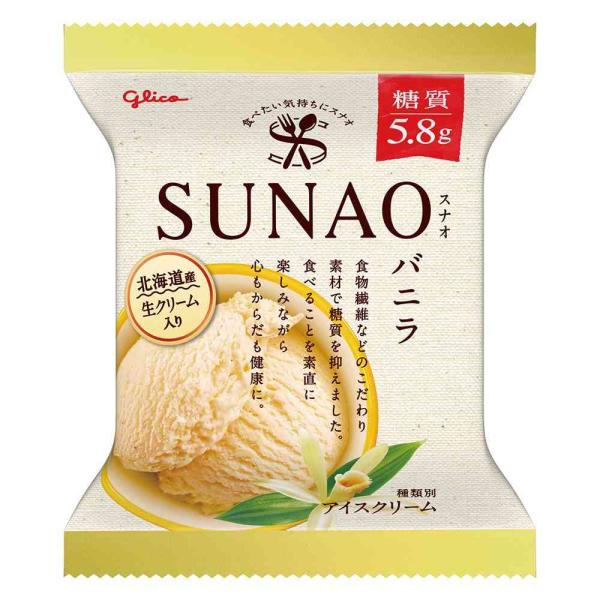 1個当たり糖質5.8g以下を目安にこだわってつくったアイスです。