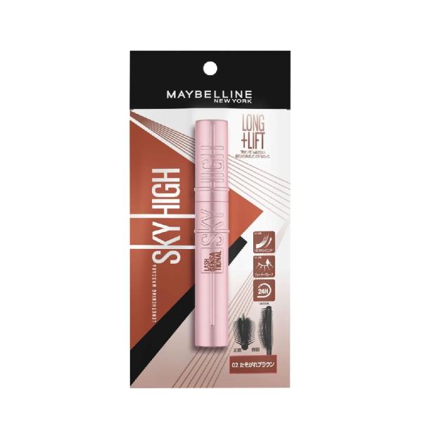 ●日本人の下向きまつ毛も！伸ばしてリフト！ぱっちりロング、１日中続く（＊1）●従来のブラシとコームのいいとこどり。マスカラ液がしっかりつき、コームのように根元からまつ毛をキャッチ。●ウォータープルーフ　／＊1　メイベリン　ニューヨーク調べ。...