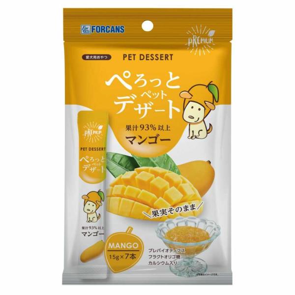 果実を贅沢に使用した、愛犬用デザートピューレ。砂糖や塩を使っていないわんちゃん用のデザートです。袋のままあげてもよし、お皿にのせてあげてもよし。暑い夏には凍らせてシャーベットに！ピューレ状態のデザート。冬場は乾燥しがちな愛犬への水分補給や、...