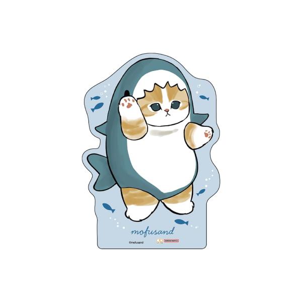 ダイカットデザインがかわいい、mofusandのポチ袋です。裏面に無地封筒が付いています。お札を三つ折りにして入れられるサイズ■本体サイズ：W87×H125×D1mm■材質：紙■内容：1柄2枚入り■日本製