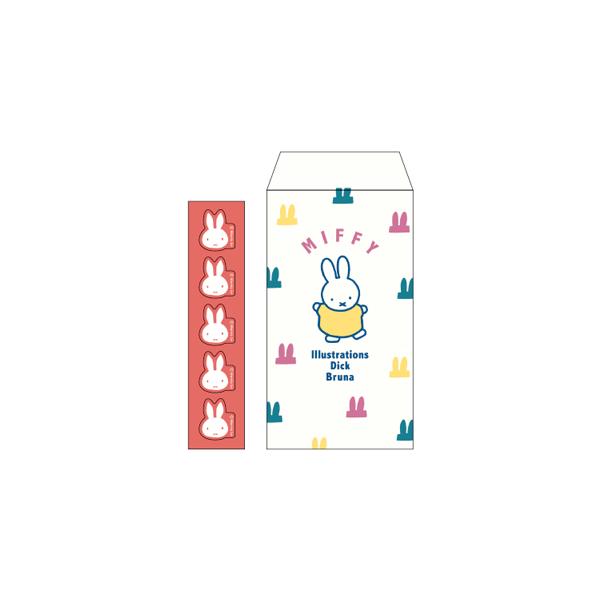 様々な用途で使えるぽち袋です。お札を三つ折りにして入れられるサイズ。裏面に名前やメモを書き込めます。■サイズ：W65×H115mm■内容：5枚入り■シール付き■日本製