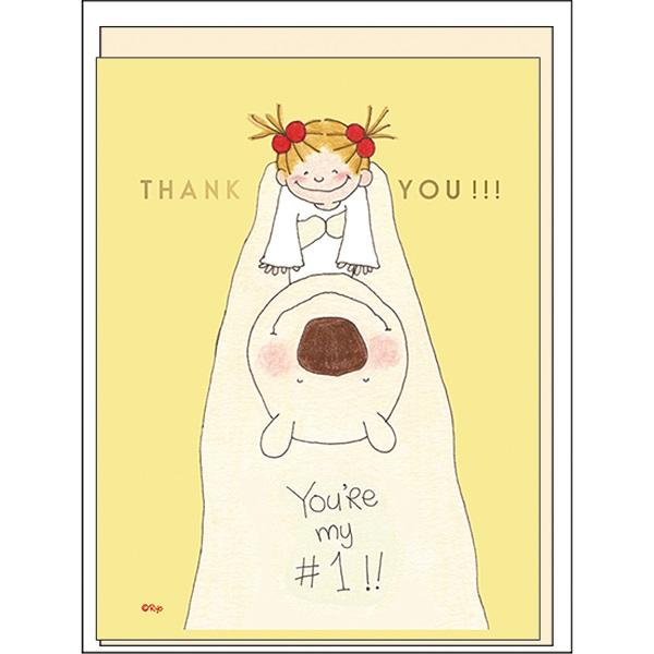 ココちゃんのバースデーカードありがとうの気持ちを贈れます。サイズ：W115×H145mm封筒付き