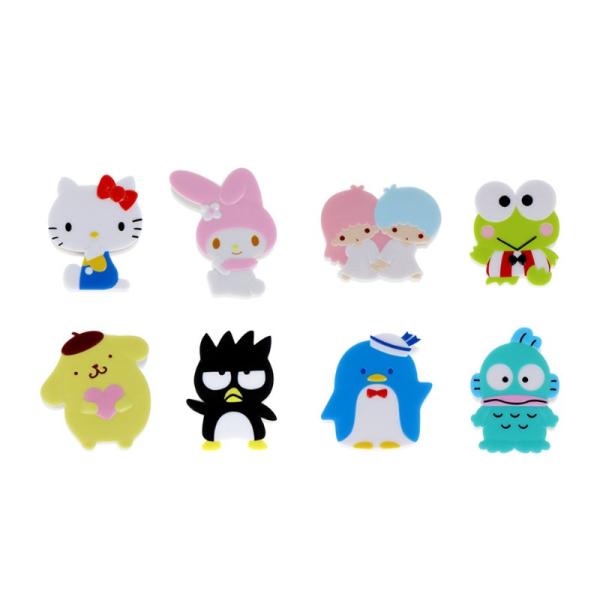雑貨小物アイテム中心の大人かわいいサンリオキャラクターズのコレクション★半立体がかわいいダイカットクリップです。書類やプリントの整理にぴったり！◇キャラクター（全8種）◇・ハローキティ・マイメロディ・リトルツインスターズ(キキララ)・けろけ...