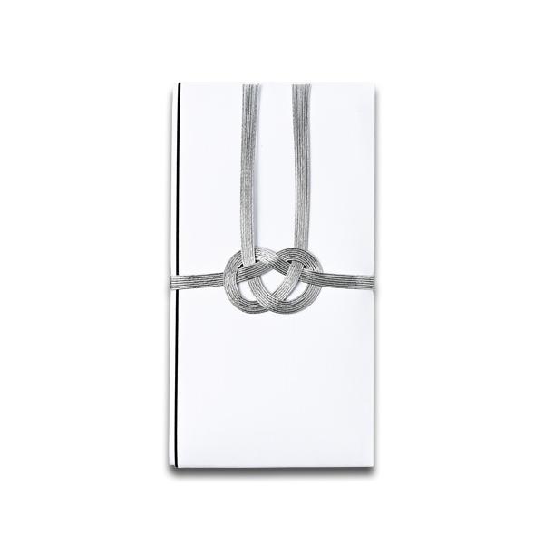 現在の紙幣の大きさに合わせた水引が掛かった金封です。後ろの立折の長さを祝儀と不祝儀で間違えないように長さを変えています。■サイズ：95×180mm