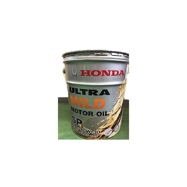 メーカー：ホンダ商品名：ULTRA MILD （ウルトラ MILD）粘度規格：SAE 10W-30 品質規格：API SP グレード容量：20L用途：自動車用エンジンオイル沖縄・離島は別途送料。※当商品はメーカー取り寄せ商品となります。※ご...