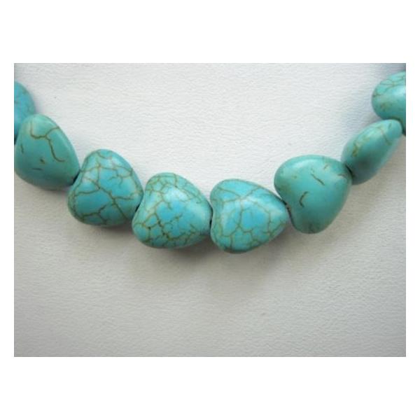 【連売り商品】マグネサイトターコイズ☆商品情報☆縦：11±0.2mm幅：11±0.2mm厚さ：6.5±0.2mm粒数：約37粒長さ：約40cm※形状やサイズのばらつき、表面や穴周りにキズや凹み等があります。粒数はあくまで目安です。多少の誤差...
