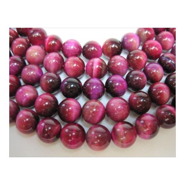 【連売り商品】ピンクタイガーアイ☆商品情報☆石サイズ：Φ10±0.2mm粒数：約37粒長さ：約37cm現在の在庫につきまして、色ムラが大変目立つ商品となっております。また、割れや欠けも目立ちます。ご理解の上ご購入くださいますようお願いいたし...