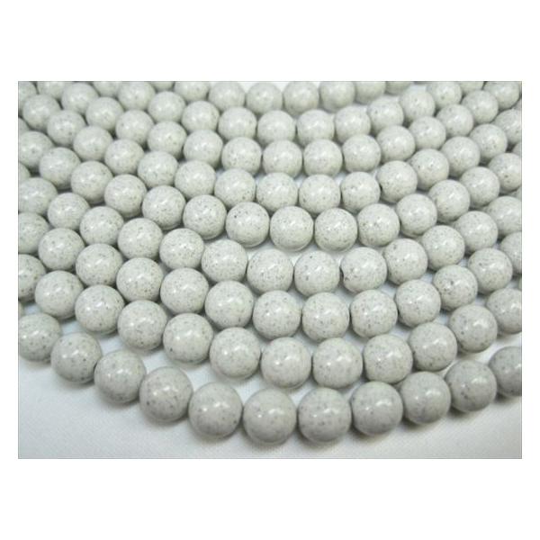 【連売り商品】北投石☆商品情報☆石サイズ：Φ8.2±0.2mm穴サイズ：約Φ1.2mm粒数：約48粒一連：約39cm原産地：台湾マイナスイオン測定器にて計測済みです。※形状やサイズのばらつき、表面や穴周りのキズや凹み、粒数の誤差等があります...