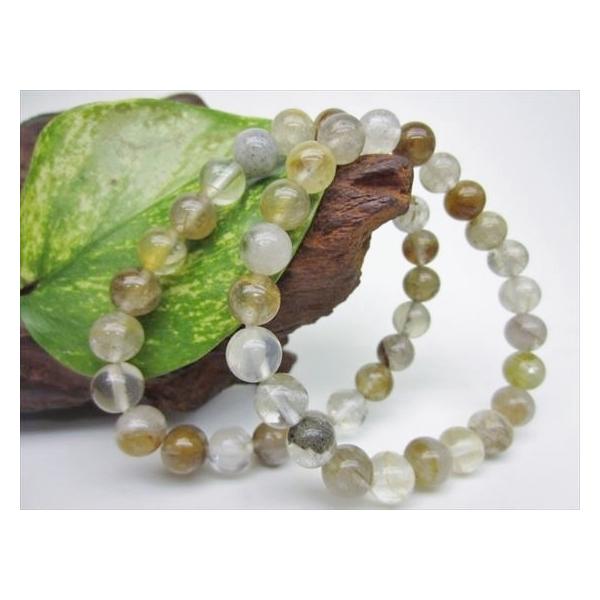 【ブレスレット】天然アゲートインクォーツ☆商品情報☆石サイズ：Φ8.2±0.2mm粒数：23粒手首周り：約16.5cm原産地：ブラジル※鑑定済み商品ですが、鑑別書は付きません。※こんな物を探している方にもご利用頂いておりますおしゃれ かわい...