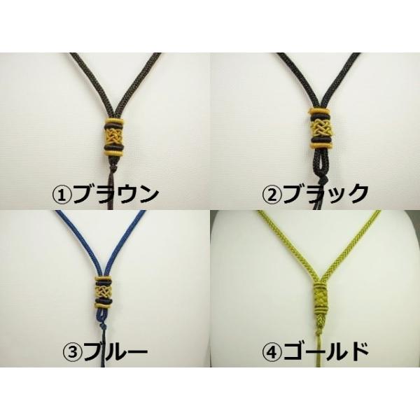 【ネックレス紐】☆商品情報☆長さ：約60cm（調節不可）トップ用の紐：約20cm×2本材質：ナイロン石の穴サイズが約1.8mmから使用可能※照明等の関係で実際の色とイメージの異なる場合もございますので、予めご了承ください。