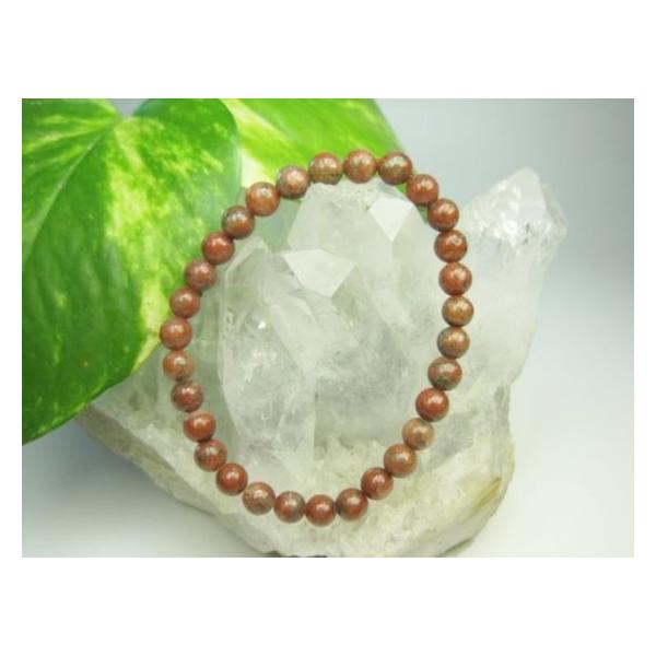 【ブレスレット】ポピージャスパー☆商品情報☆石サイズ：Φ6.2±0.2mm粒数：約30粒手首周り：約17cm原産地：中国※形状やサイズのばらつき、表面や穴周りにキズや凹み等があります。粒数はあくまで目安です。多少の誤差がありますのでご了承く...