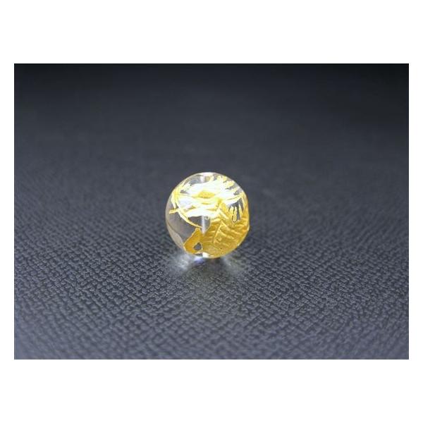 【粒売り：麒麟】水晶☆商品情報☆石サイズ：Φ12±0.2mm穴サイズ：Φ1±0.2mm現在の在庫につきまして、穴周りのキズが大変目立つ商品となっております。また、彫りがあまいもの、模様がつぶれているものなども多く含まれます。ご理解の上ご購入...