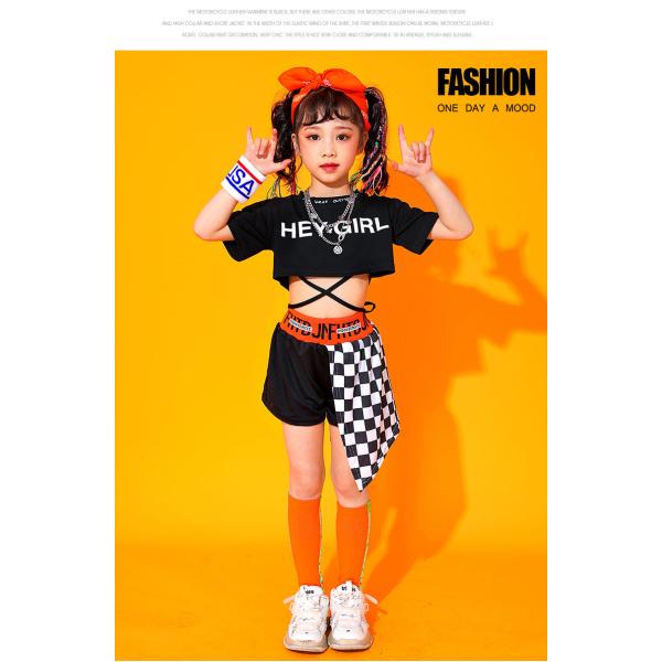 キッズ ダンス衣装 単品 ショートパンツ ブロックチェック 女の子 ヒップホップ 韓国 子供 団体服 発表会 演出服 商品内容：ショートパンツのみ生産国   ：中国素材      ：ポリエステルモデル情報身長110cm/体重17kg/着用サ...