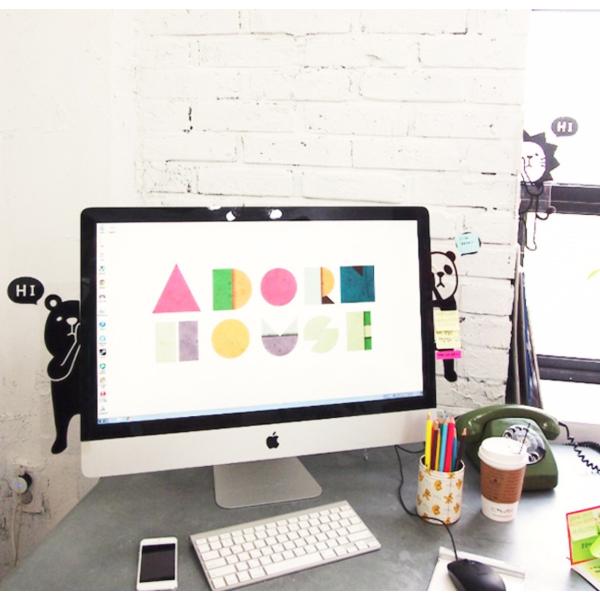 パソコン パソコン周辺 付箋貼り 透明ボード 文具 事務用品 便利 かわいい インテリア 便利 グッズシール ボード 癒し キャラクター クマ ライオン パンダ付箋ボードとしてだけでなくインテリアとしてもかわいい商品です！！！シールで簡単に...