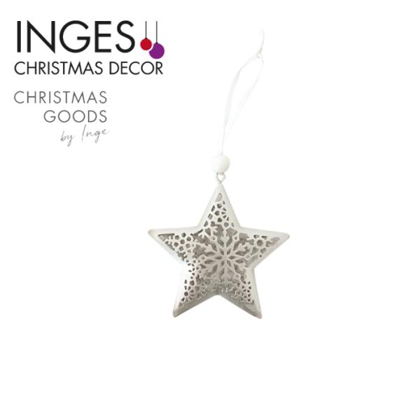 ふっくらとした見た目と繊細な透かし模様が魅力のオーナメントです。艶を抑えたマットな質感で落ち着きのある大人の雰囲気を醸し出します。丁寧に施された雪の結晶の透かし細工がオーナメントの存在感を存分に引き出します。洗練された印象を与えてくれるシル...