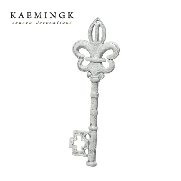 シャビーシックな雰囲気が漂う、鍵をモチーフにしたオーナメント。KEAMING,カイミング,オランダ直輸入,クリスマスツリー飾り付け,クリスマス雑貨,ツリー飾り付け,飾り,クリスマスledイルミネーション,クリスマス雑貨,デコレーション,クリ...