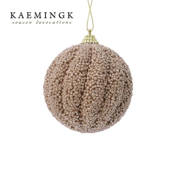 まるでピンク色の小さな泡が集まってできたようなバブルボールオーナメント。KEAMING,カイミング,オランダ直輸入,クリスマスツリー飾り付け,クリスマス雑貨,ツリー飾り付け,飾り,クリスマスledイルミネーション,クリスマス雑貨,デコレーシ...