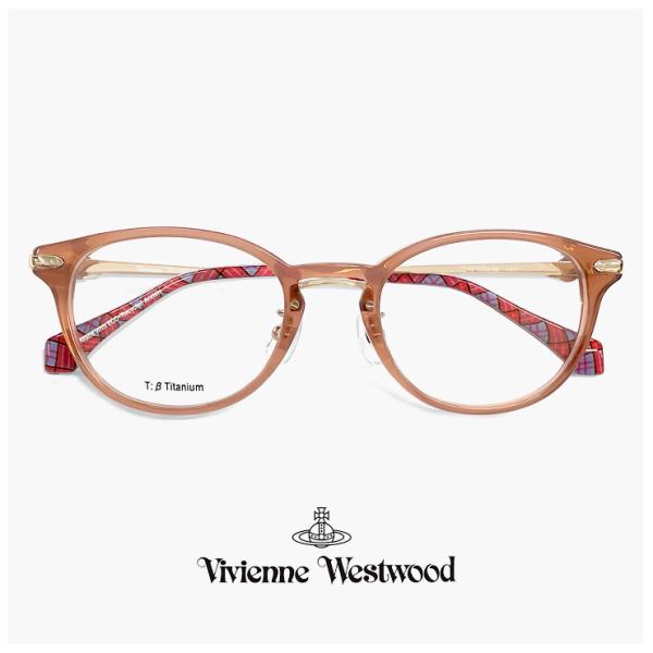 【商品名】ヴィヴィアン ウエストウッド メガネ 40-0036 c02 Vivienne Westwood レディース 眼鏡 40-0036-2 ボストン 型 ツーブリッジ フレーム オーブ【付属】ケースレンズクロス【カラー】フロント ： ...