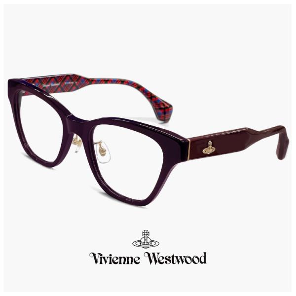 【商品名】ヴィヴィアン ウエストウッド メガネ 40-0037 c02 Vivienne Westwood レディース 眼鏡 40-0037-2 キャッツアイ キャットアイ 型 太め フレーム  太セル オーブ【付属】ケースレンズクロス【カ...