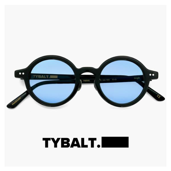 【商品名】ティバルト サングラス TYBALT TS006 iago c1-2 イアーゴ メンズ レディース ユニセックス モデル uvカット ラウンド 型 丸サングラス フレーム ライトカラー レンズ【付属】ケースレンズクロス【カラー】フ...