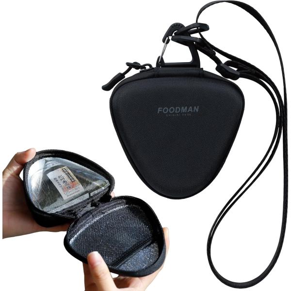 ◆ふんわりと握られたおにぎりを潰さずに、どこでも持ち運べるように作られたおにぎり専用保冷ケース。◆外側はおにぎりを衝撃から守るハードケース。◆内面には、アルミ蒸着フィルムを採用し、保冷剤ポケットも付いているので、暑い季節でも安心して使えます...