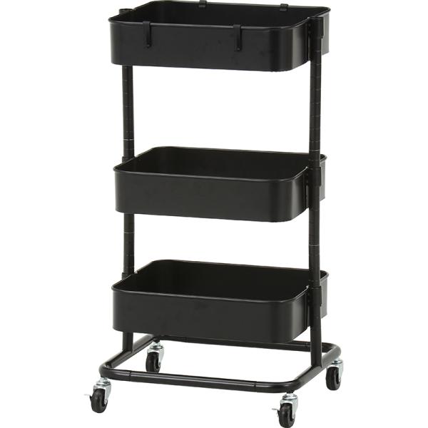 【カラー】　オフホワイト【商品サイズ(mm)】　 全体：幅420 × 奥行360 × 高さ780【耐荷重(全体)】　12kg【耐荷重(バスケット)】　5kg【商品重量(kg) 4.6】　【梱包サイズ】　外箱1：幅440 × 奥行325 × ...